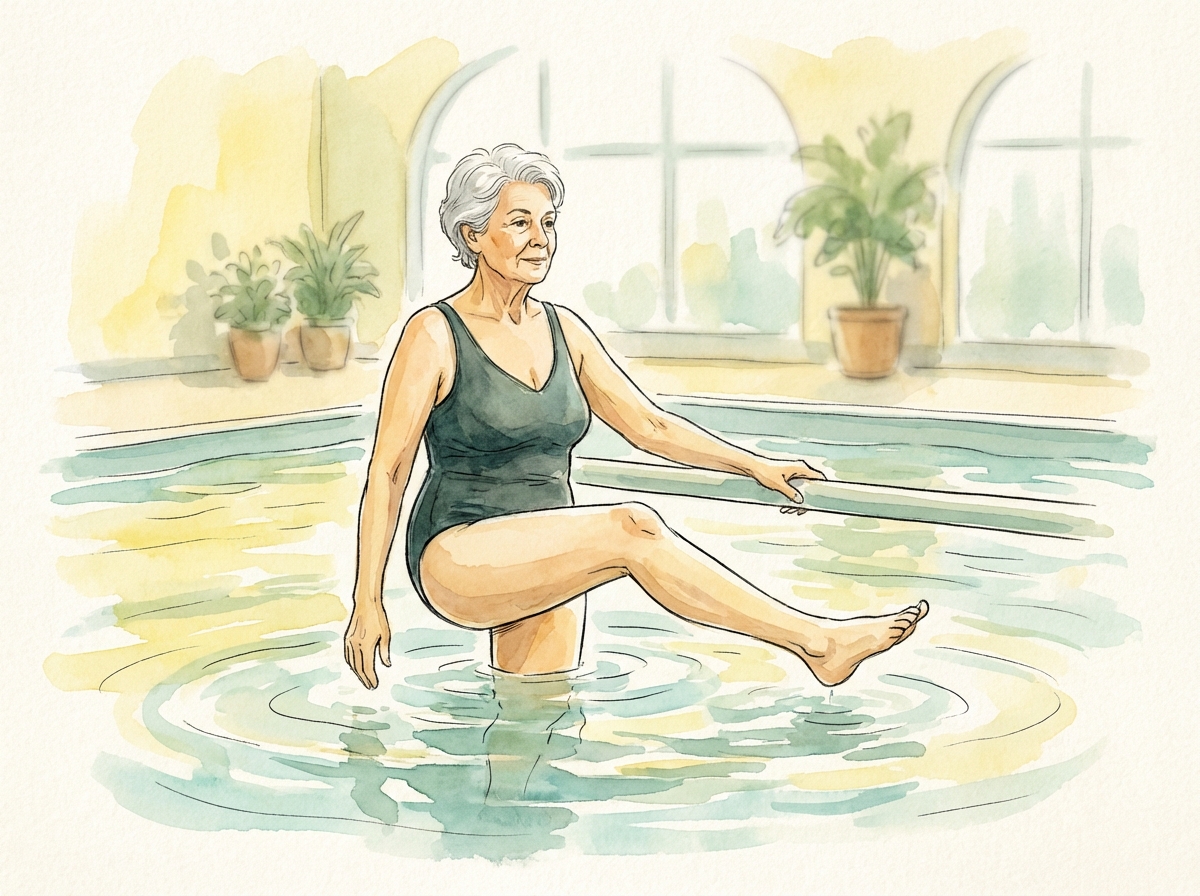 Best Swimming & Aquatic Exercise for Knee Osteoarthritis | JPA